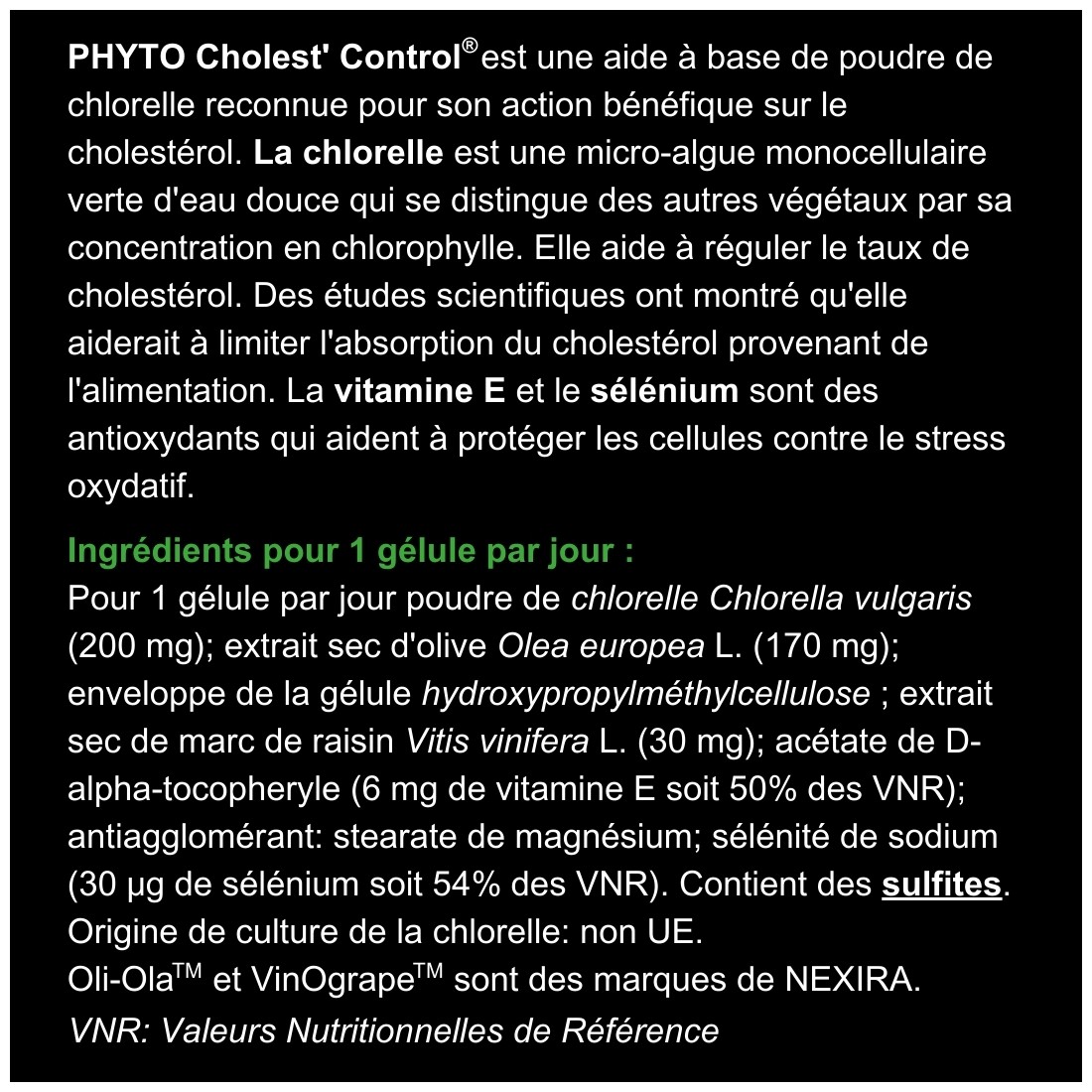 Phyto cholest'control® | Blanche Bresson
