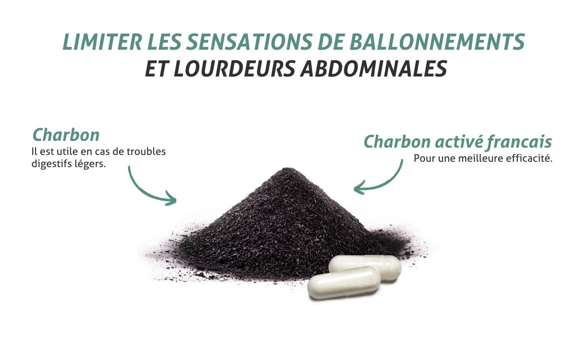 Charbon Végétal activé bio | Blanche Bresson
