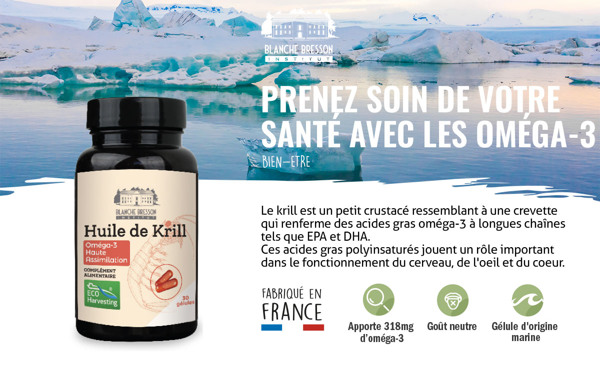 Huile de Krill | Blanche Bresson
